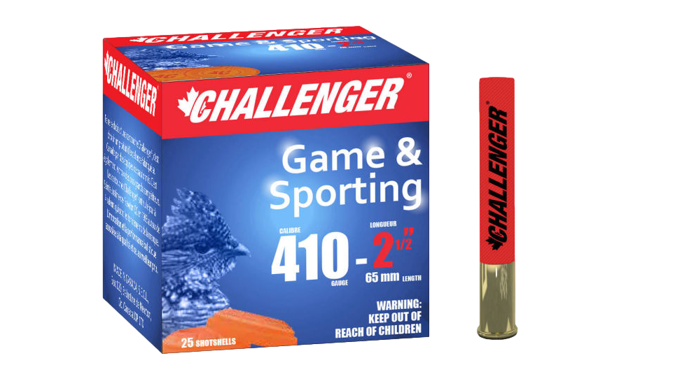 Munitions Petit Gibier Game & Sporting 2 1/2'' #6 410g Par Challenger