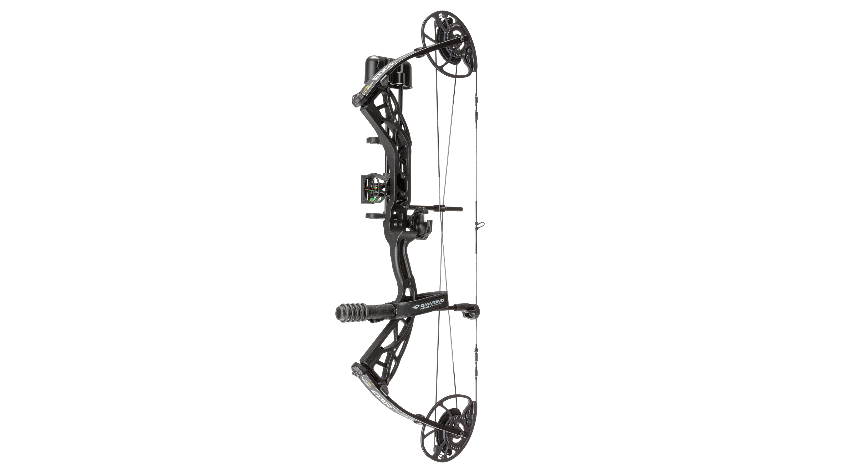 Arc gaucher Edge Max noir 20-70# par Diamond Archery