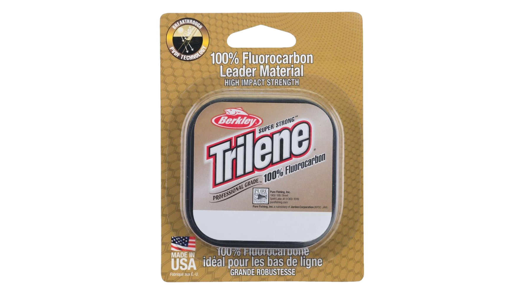 Fil à pêche Trilene 100% Fluorocarbone 25 YD